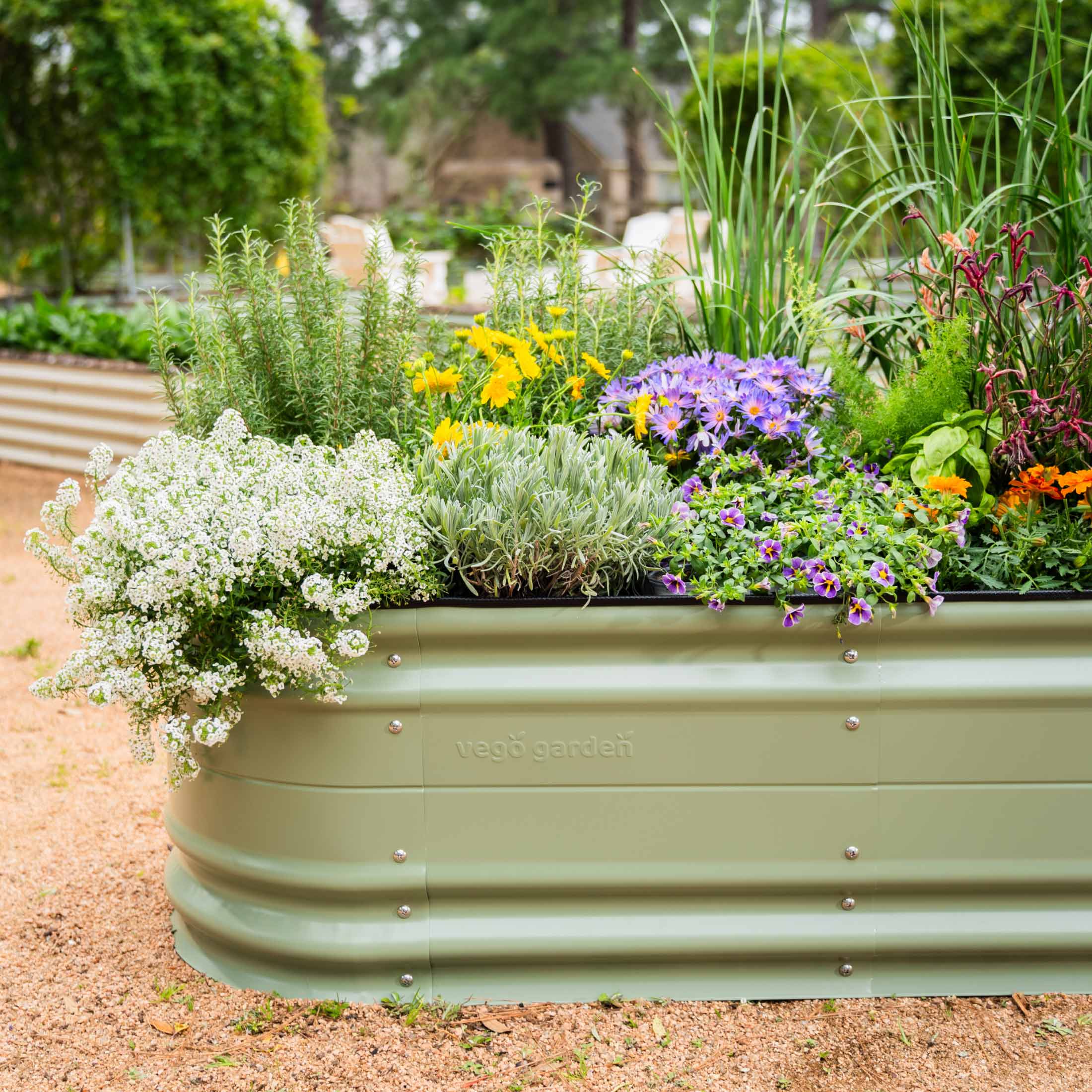 17"t Style 4x8 Raised Garden Bed 4x8 Planter Box – Tampa Home & Garden ...