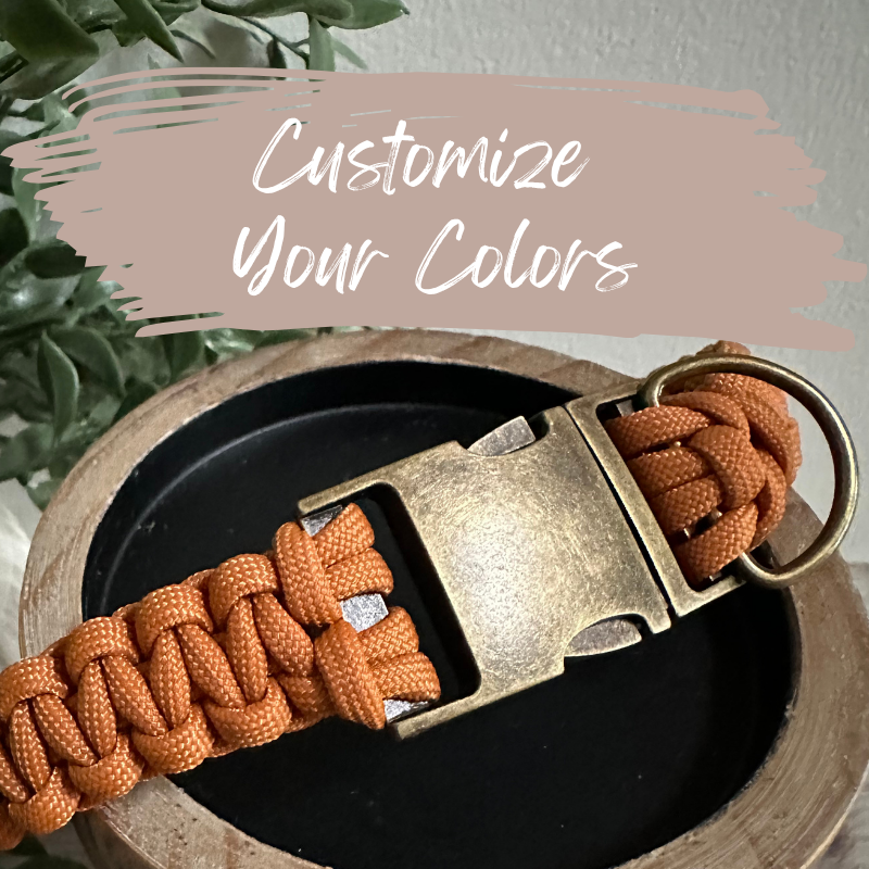Cobra Braid Handmade Dog Collar - Customize Your Color – Tampa Home ...