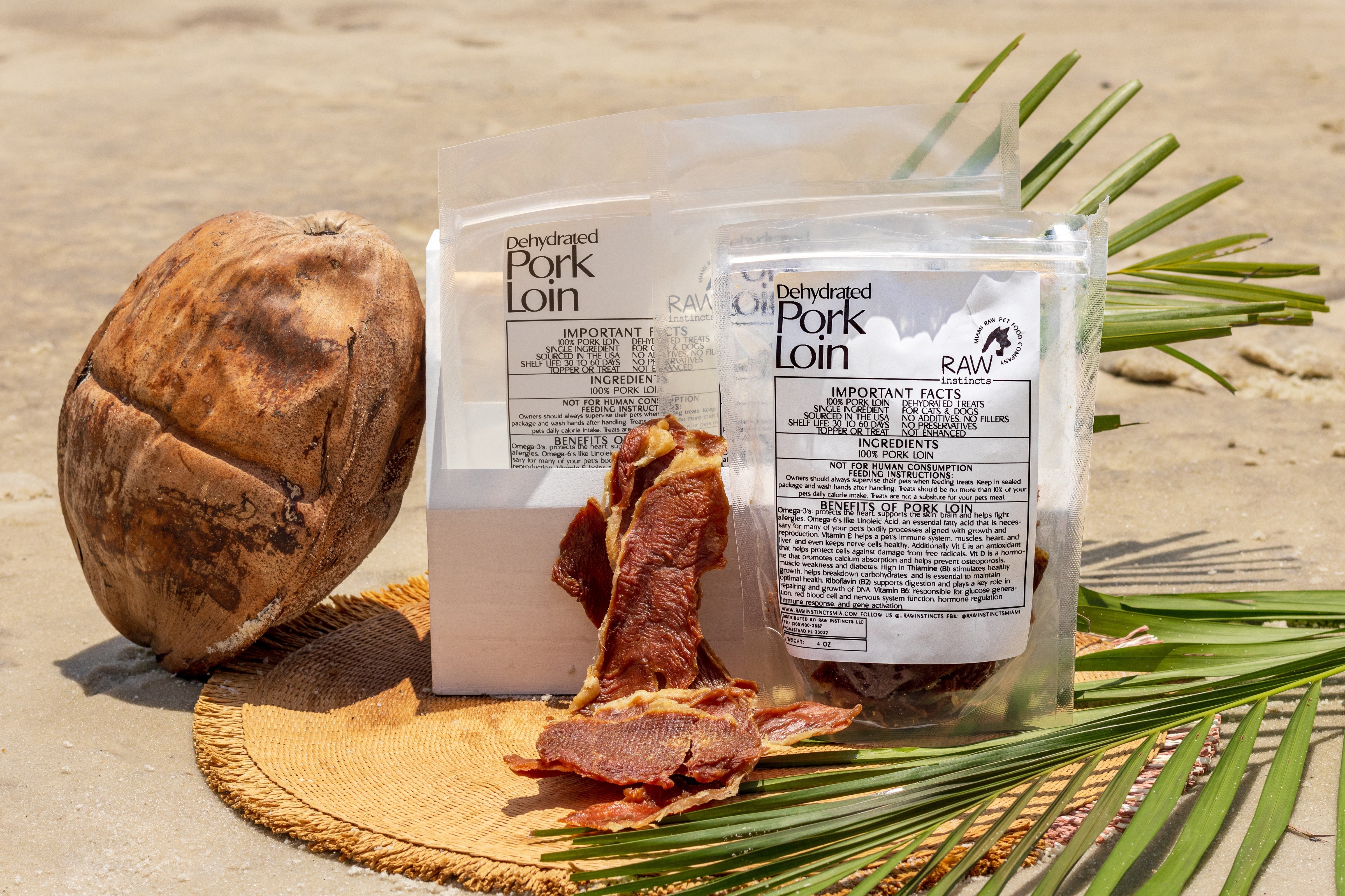Dehydrated Pork Loin | Raw Instincts | USA-Sourced, Small Batch Treat ...