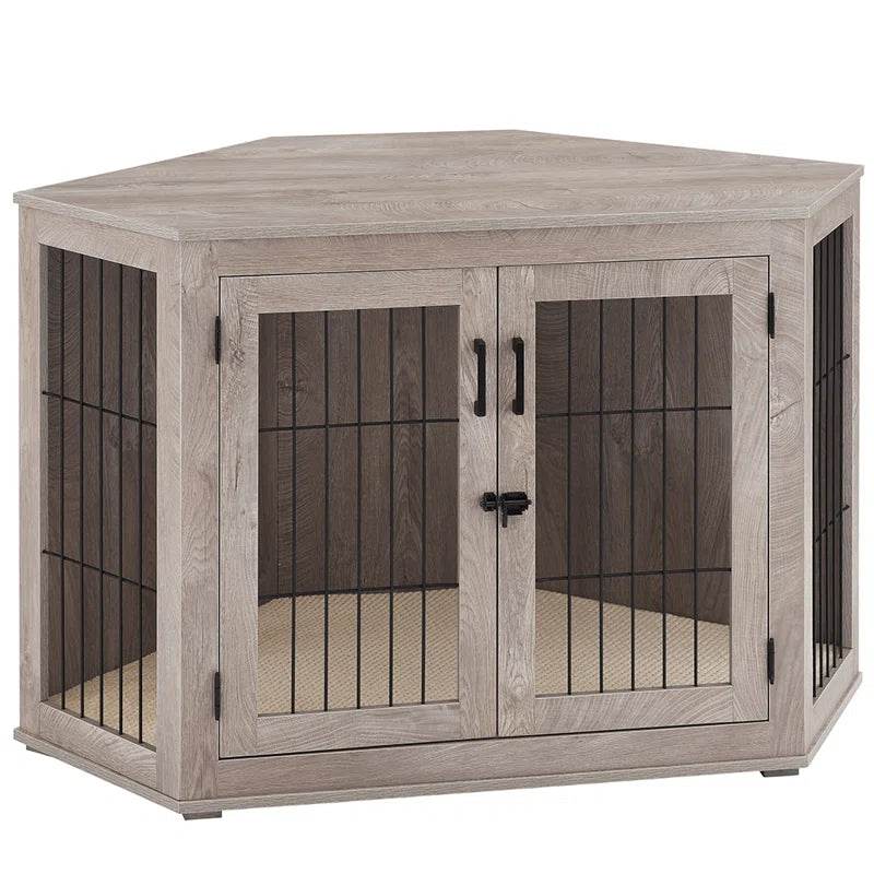Dereham Furniture Corner Dog Crate with Cushion – Tampa Home & Garden Store