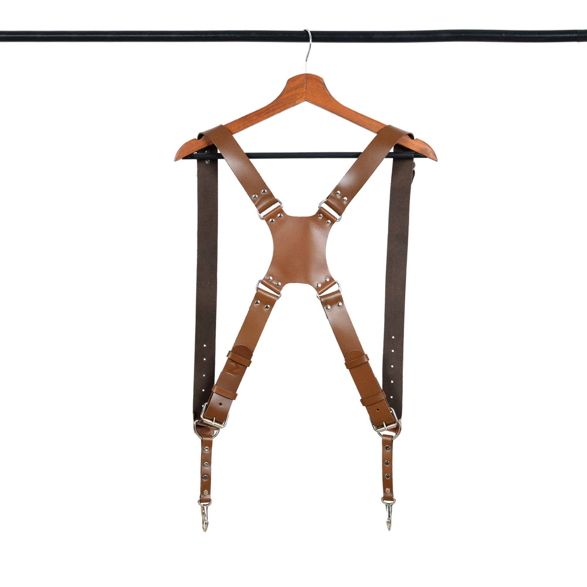 Double Camera Strap Harness- Brown – Tampa Home & Garden Store