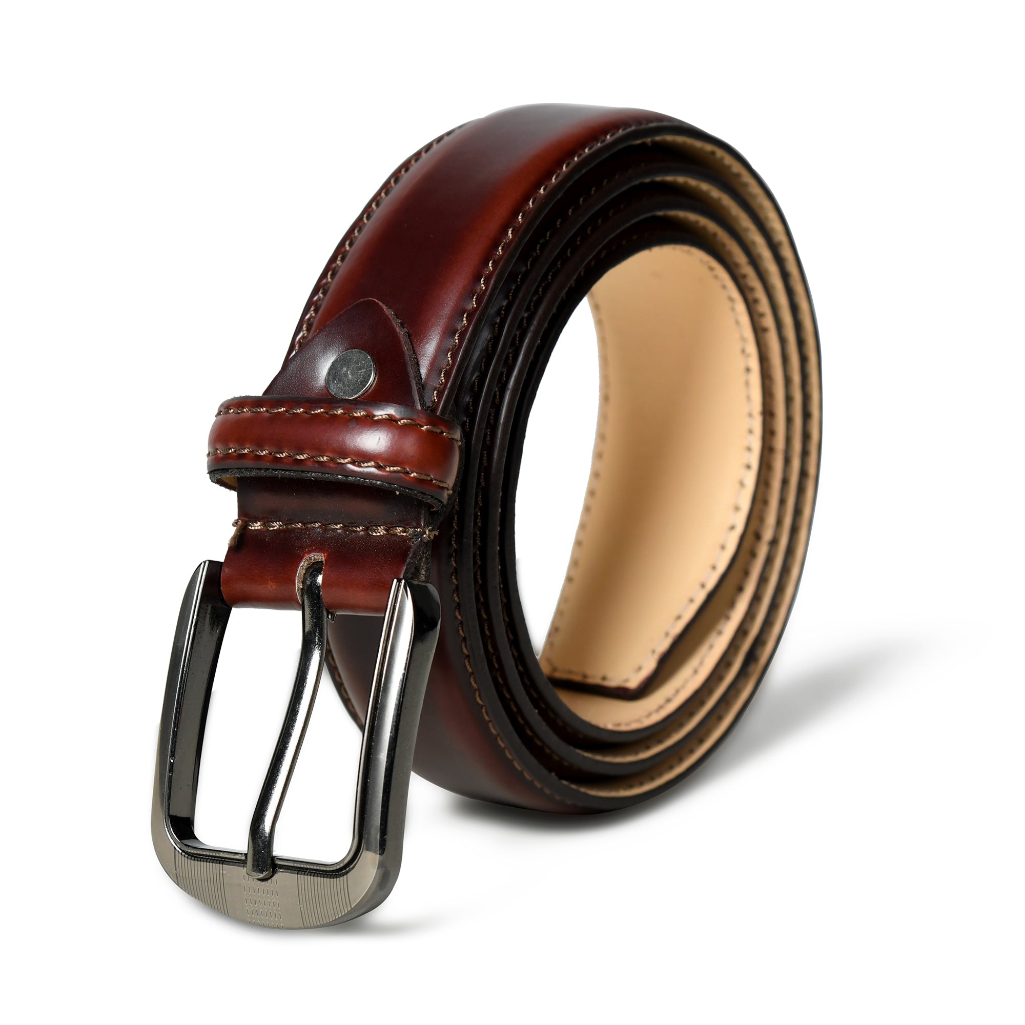Eclipse Brown Leather Belt – Tampa Home & Garden Store